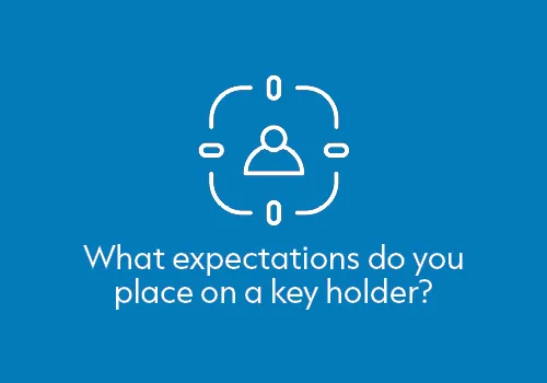How do you define Key Holders responsibilities? - KeyPlus